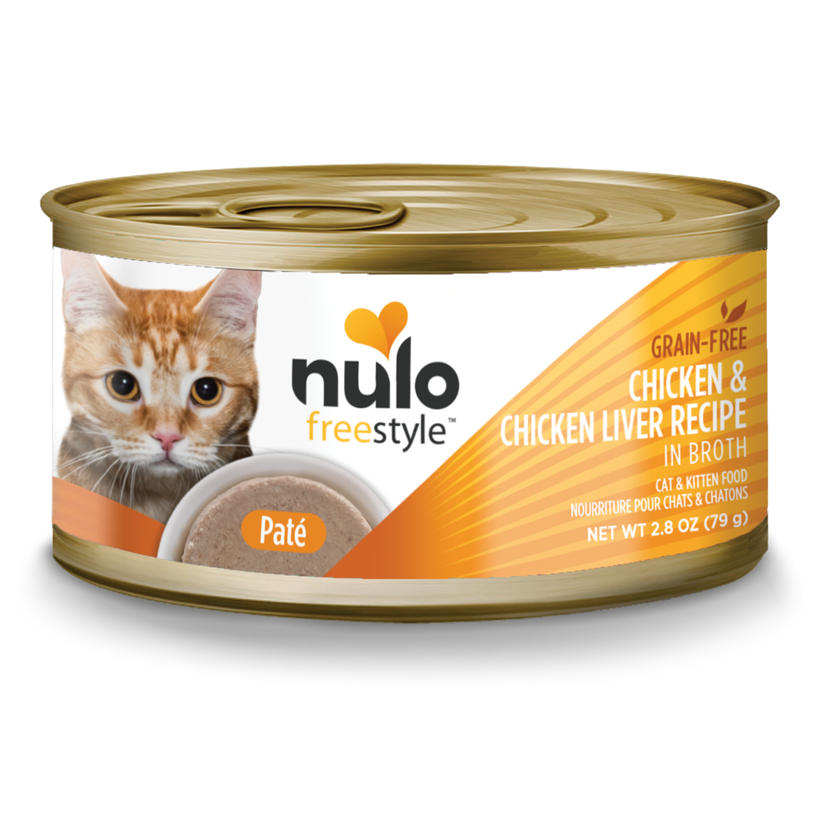 Nulo Freestyle Cat & Kitten Chicken & Chicken Liver Recipe in Broth ...
